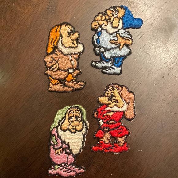 Disney | Other | 7 Dwarf Patches 4 | Poshmark
